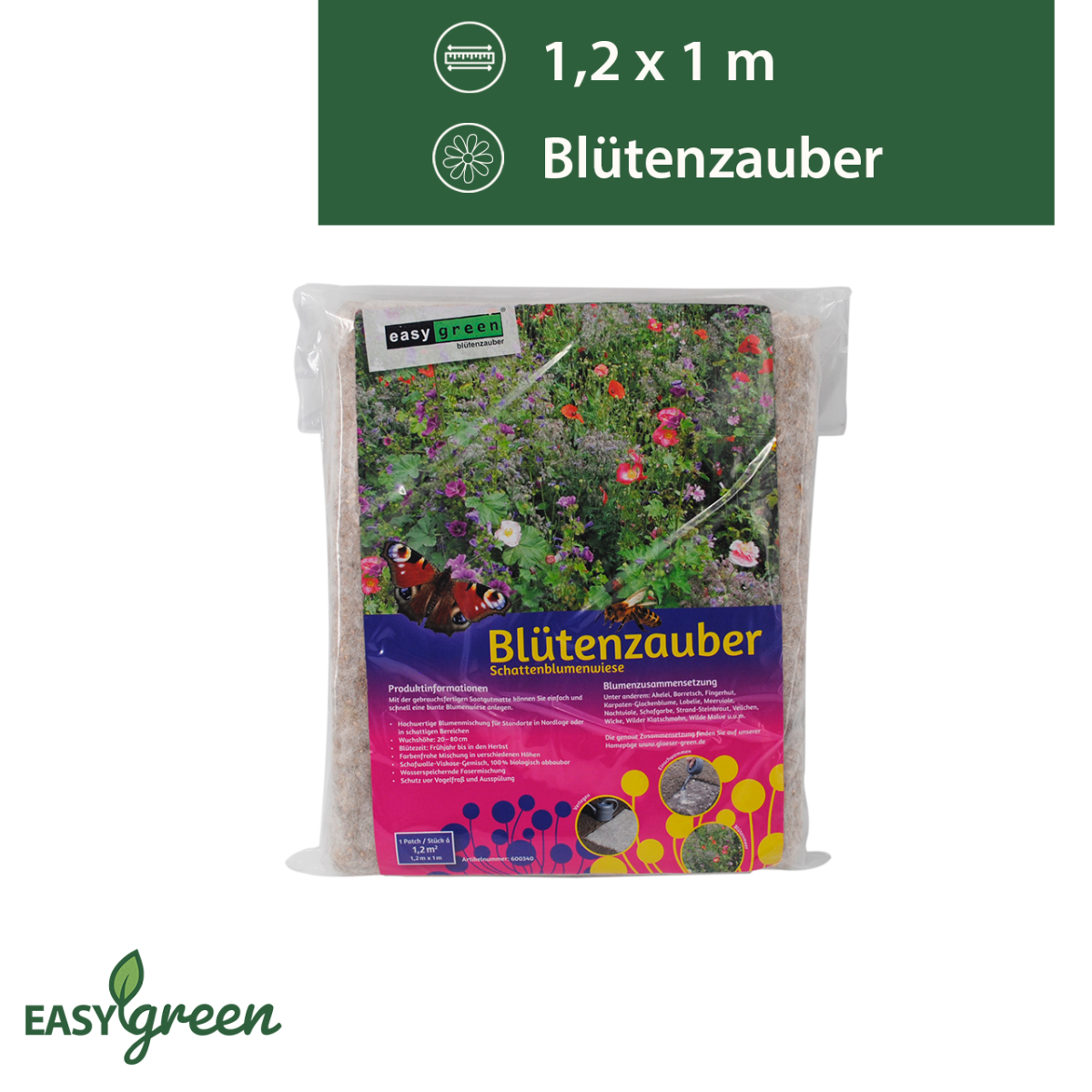 easygreen® Blütenzauber Patch 1,2m², 8,99
